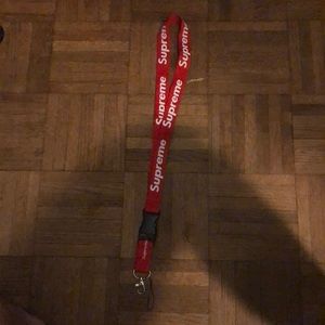 Supreme | Accessories | Authentic Supreme Lanyard | Poshmark